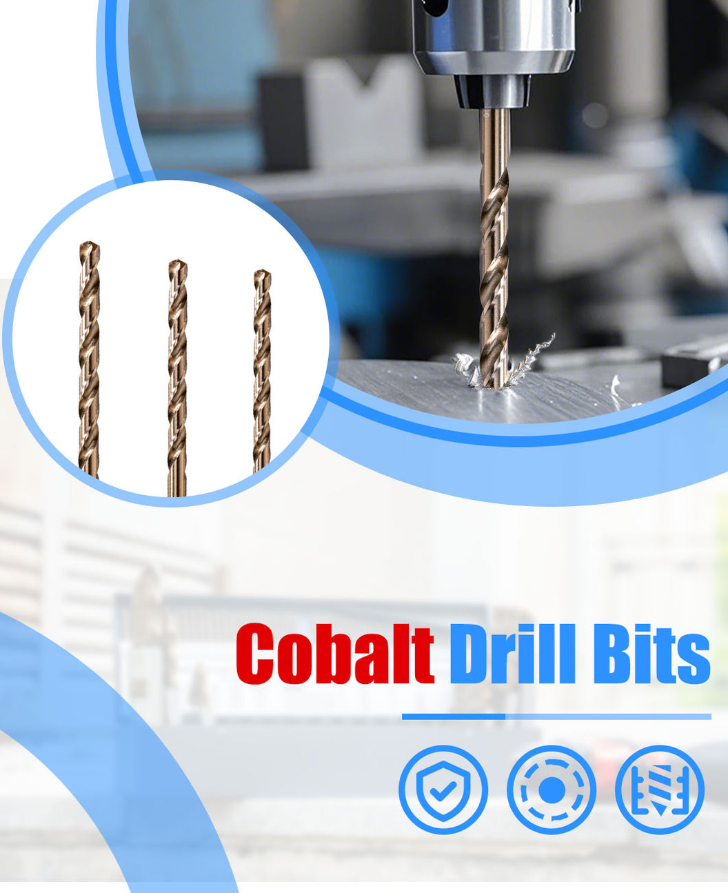 Cobalt Drill Bits — highfire